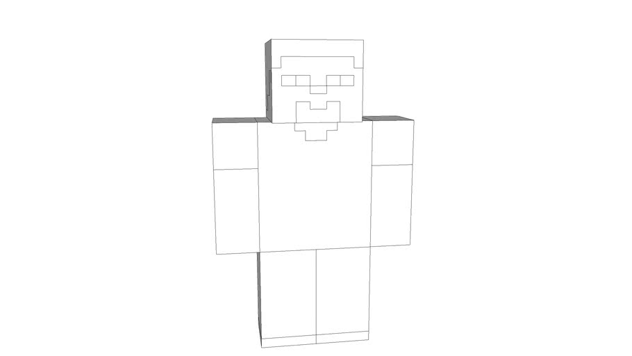 Steve (Minecraft) | 3D Warehouse