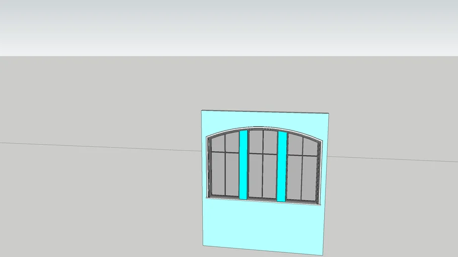 arch window | 3D Warehouse