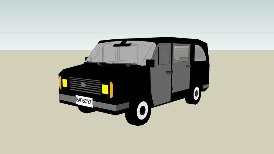 Ford 84 Transit Van | 3D Warehouse
