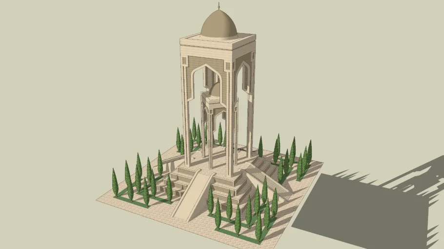 Islamic Monument | 3D Warehouse