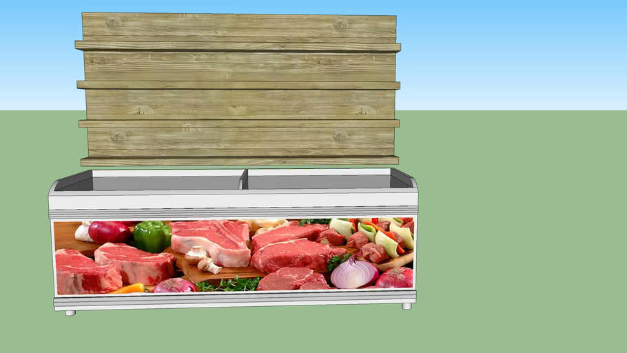 Kulkas daging | 3D Warehouse
