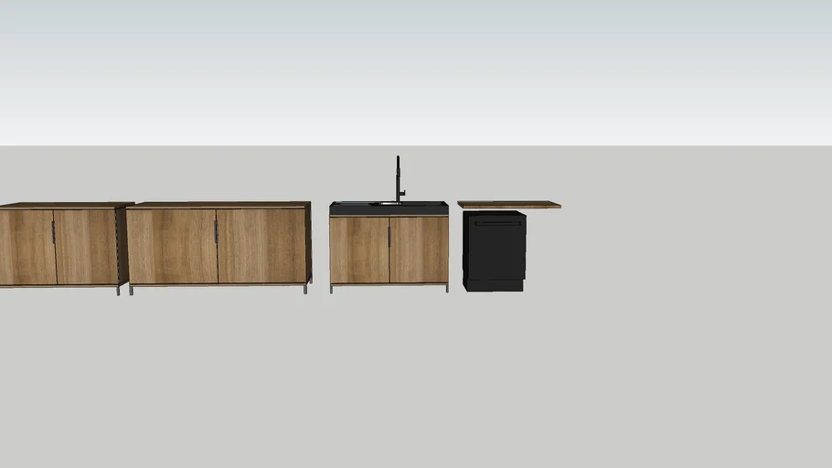 Kitchen Unit | 3D Warehouse
