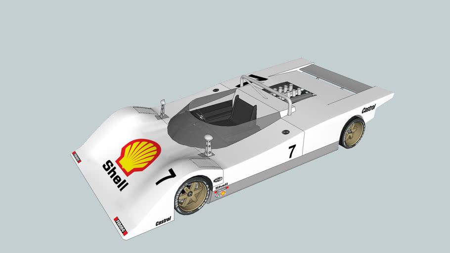 Can Am Racing Car - CA6 | 3D Warehouse