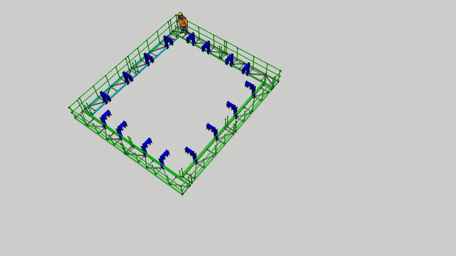 HL1302 hanger platform | 3D Warehouse