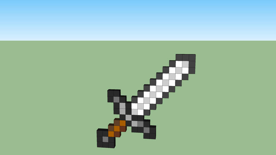 minecraft iron sword | 3D Warehouse