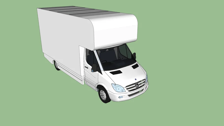 Mercedes-Benz Sprinter Luton 515 | 3D Warehouse