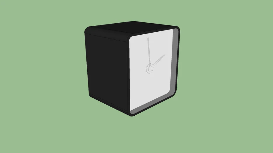 Modern Desktop Clock | 3D Warehouse