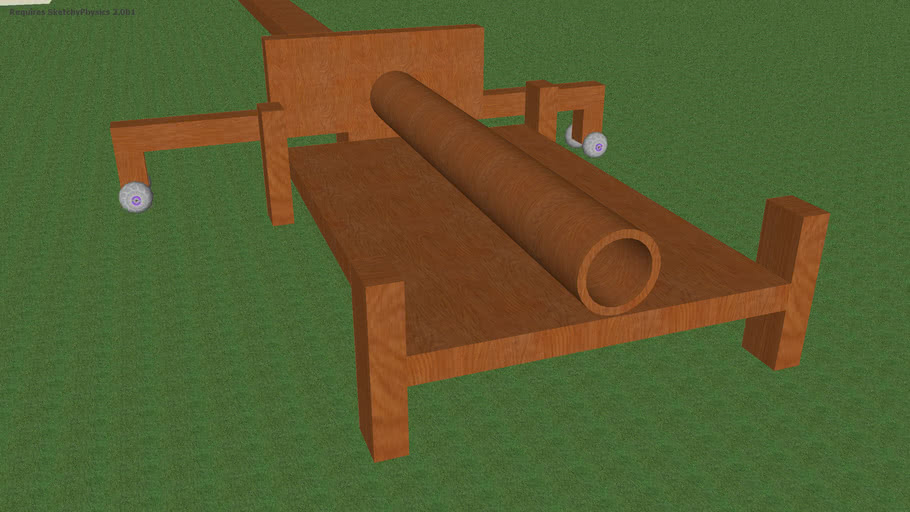 Sketchy physics Cannon | 3D Warehouse