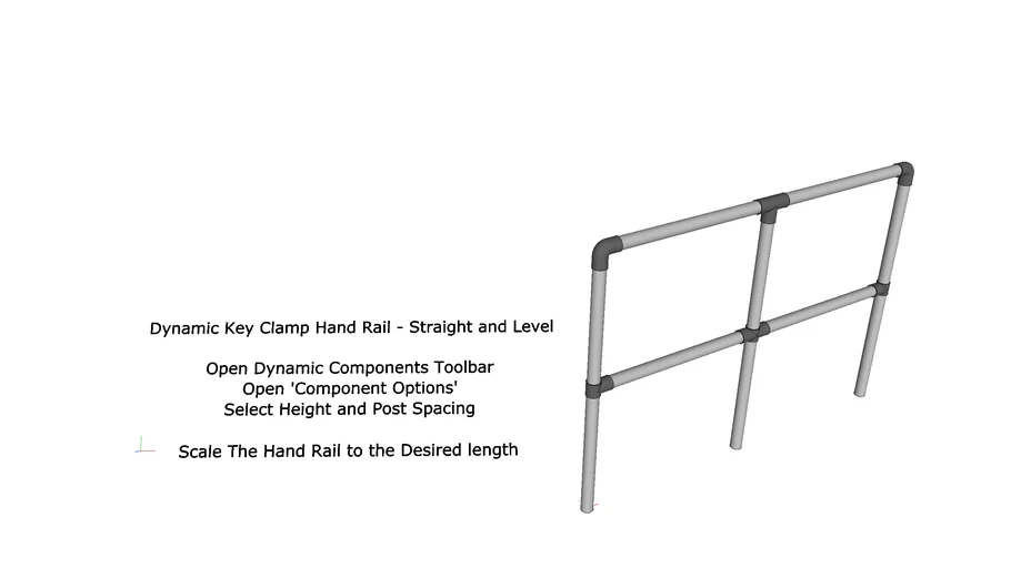 church handrail | 3D Warehouse