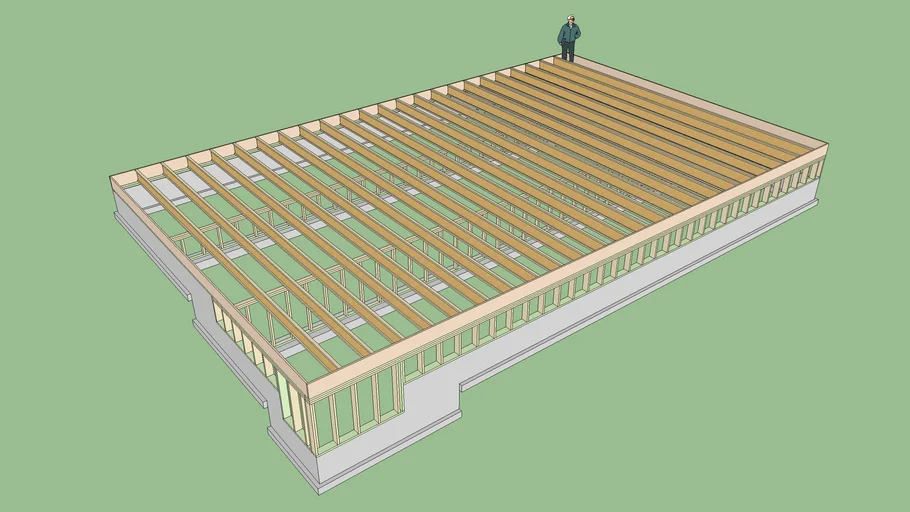 Stepped Foundation Study 1 | 3D Warehouse