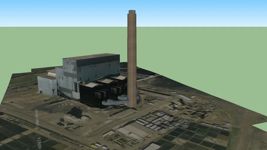 Lynemouth Power Station, Northumberland | 3D Warehouse