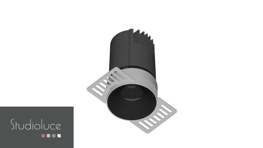 Downlight Astéri 7W DL2069PT - Studioluce | 3D Warehouse