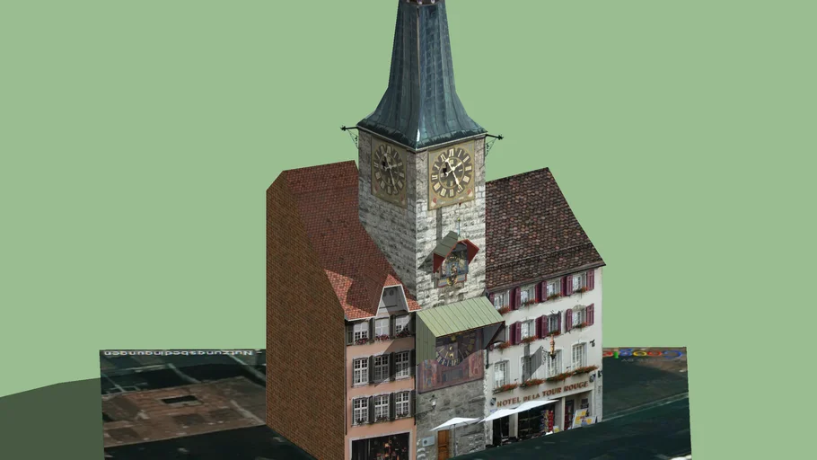 Zeitglockenturm, Solothurn | 3D Warehouse