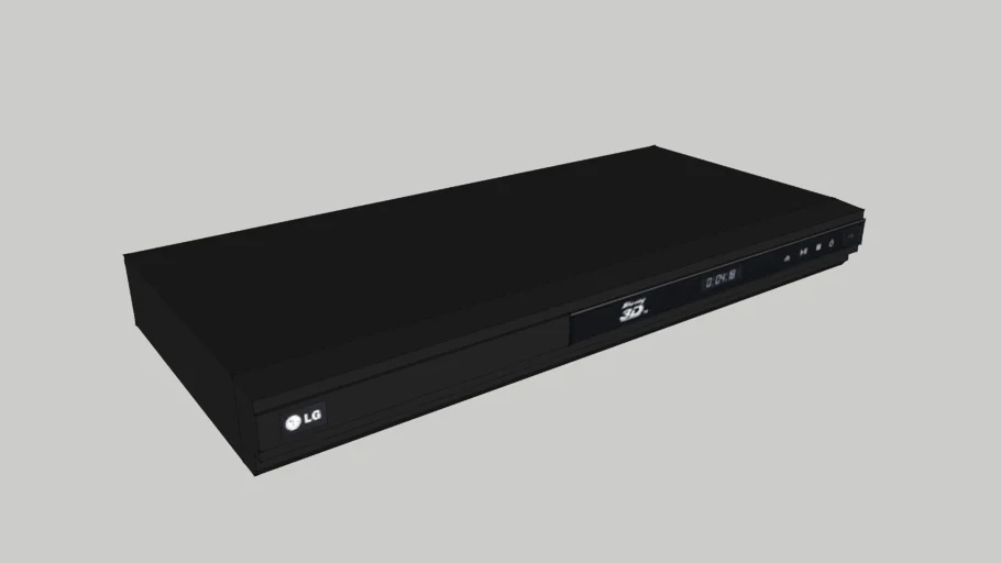 LG BD670 Blue Ray Player | 3D Warehouse