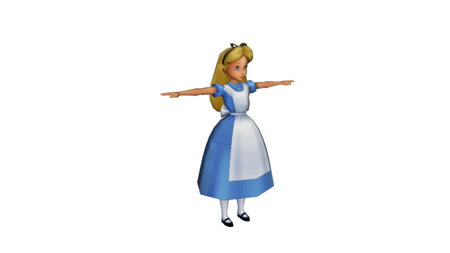 Alice 3D in Wonderland old school softened | 3D Warehouse