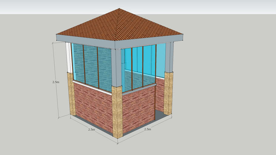 park guard hause 3 | 3D Warehouse