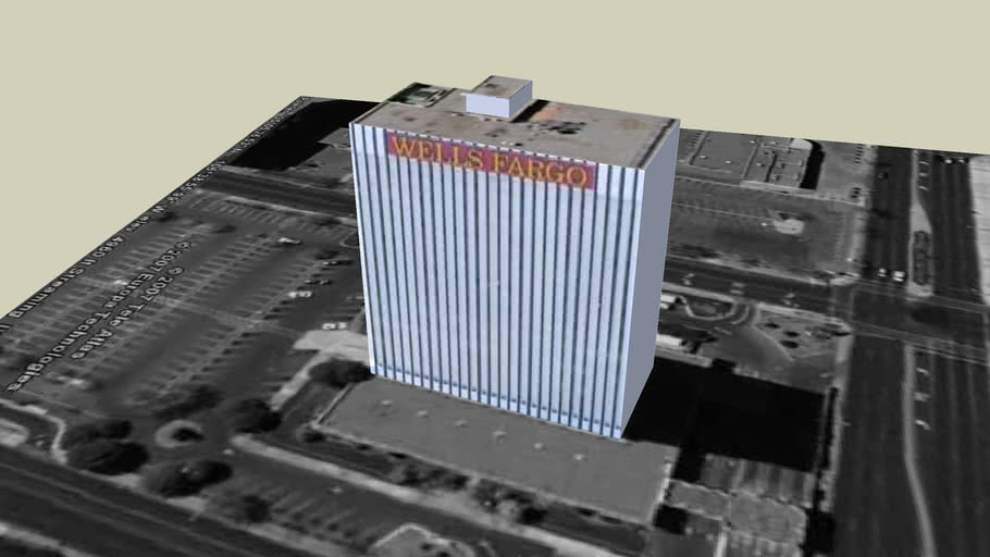 Wells Fargo Bank Building in Albuquerque, New Mexico | 3D Warehouse
