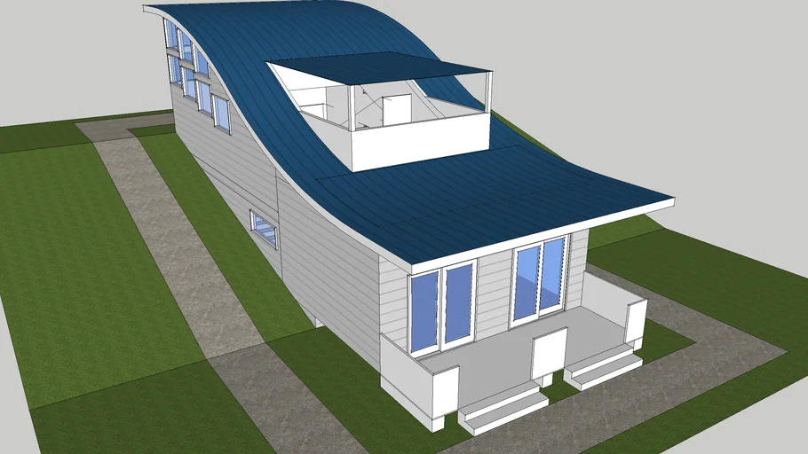 Beach House Split-level | 3D Warehouse