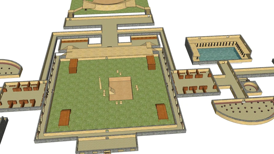 Roman Bath House (Therma) | 3D Warehouse