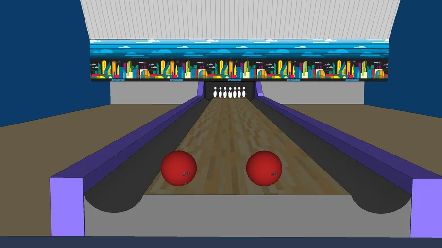 Brunswick GS-X Pinsetter (SketchyPhysics) | 3D Warehouse