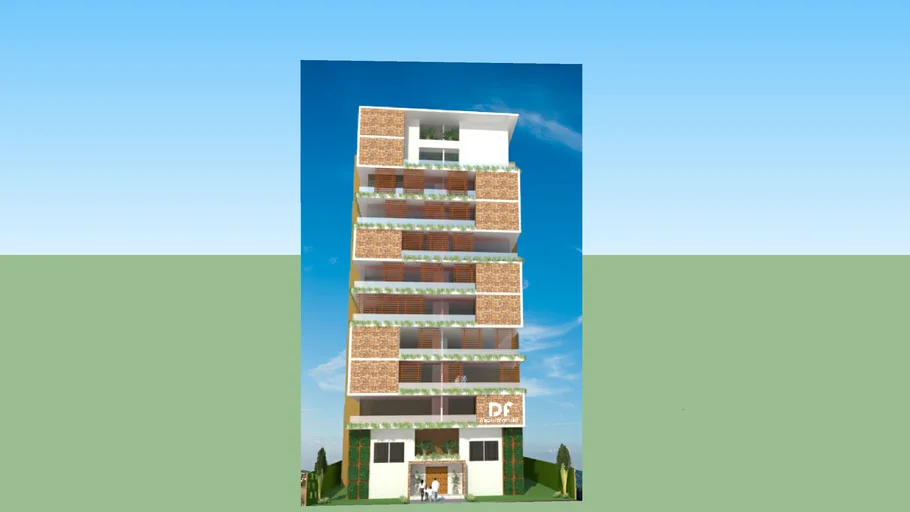 Edificio de departamentos | 3D Warehouse