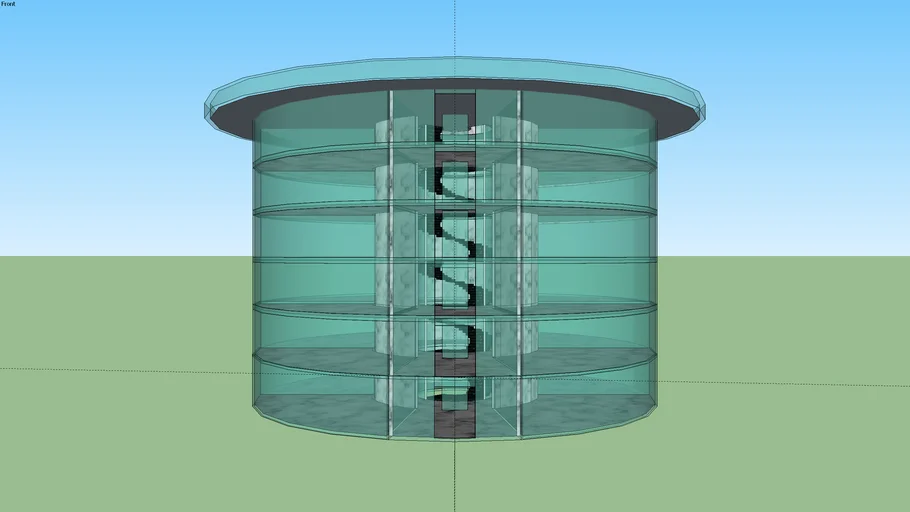 edificio cilindrico | 3D Warehouse