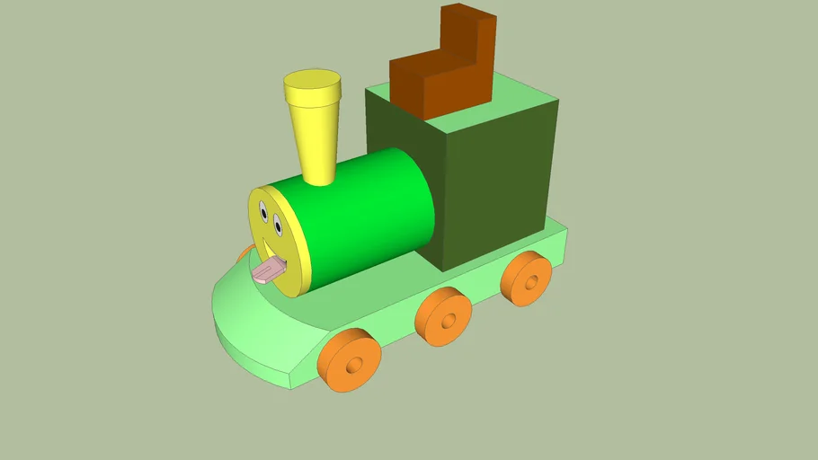 Assembly of a Toy Train | 3D Warehouse