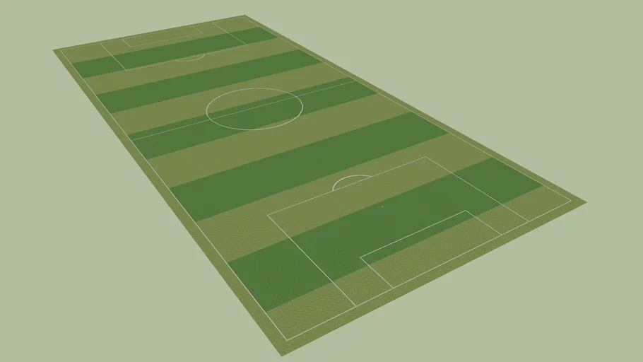 Football Pitch | 3D Warehouse