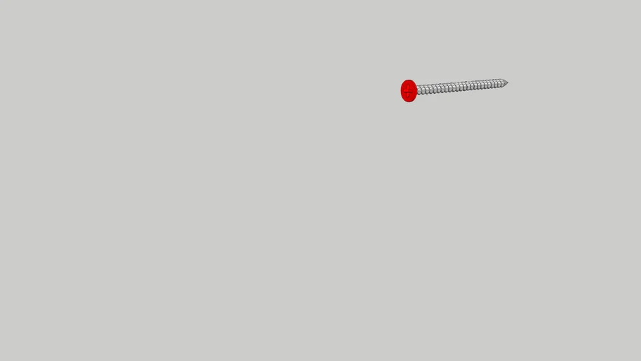 5' wood screw | 3D Warehouse