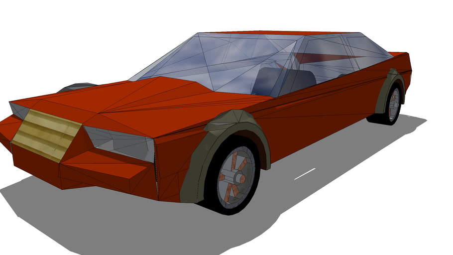 First SketchUp model car | 3D Warehouse