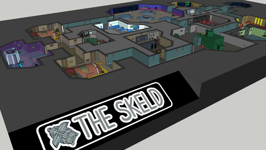 AMONG US MAP | 3D Warehouse