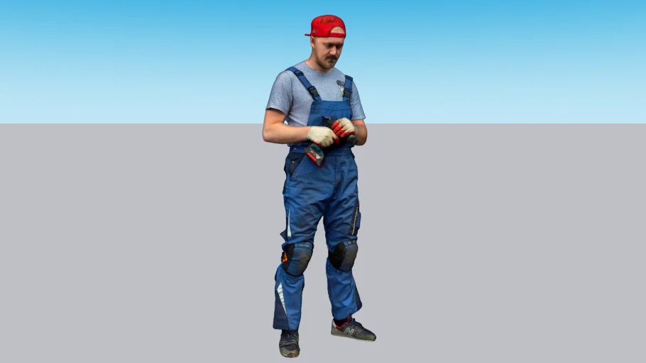 Mechanic Working | 3D Warehouse