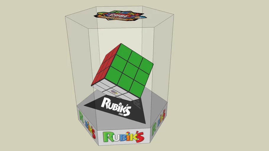 Rubik's Cube (Original) - Cubo de Rubik (Original) | 3D Warehouse