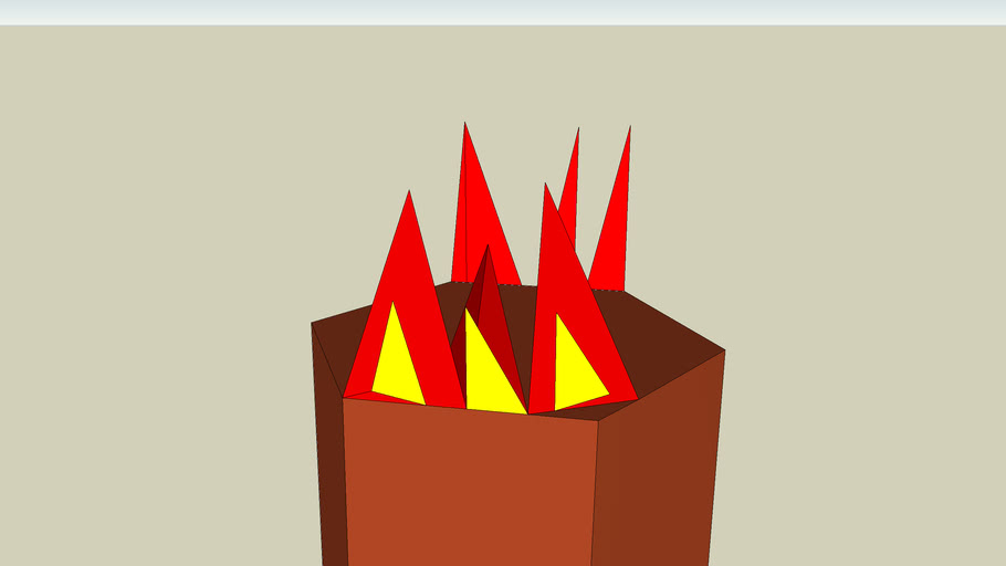 pillar fire | 3D Warehouse
