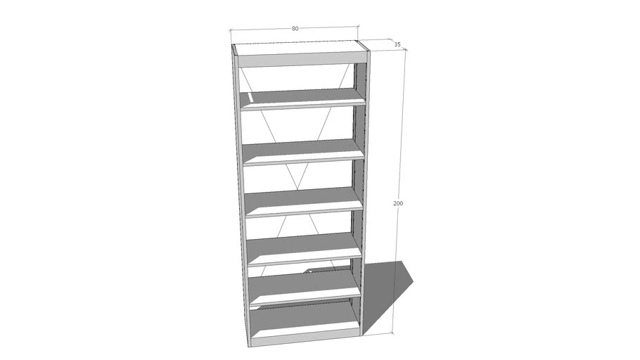 library cabinet | 3D Warehouse