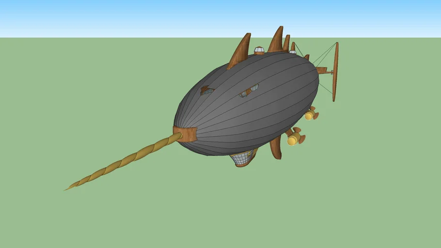 Hyperion Airship (from Skybreaker by Kenneth Oppel) | 3D Warehouse