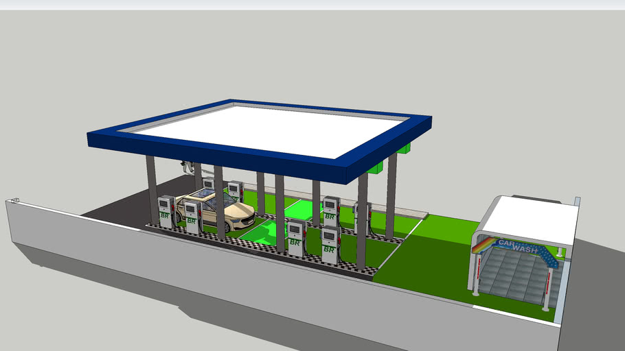 gas_station | 3D Warehouse
