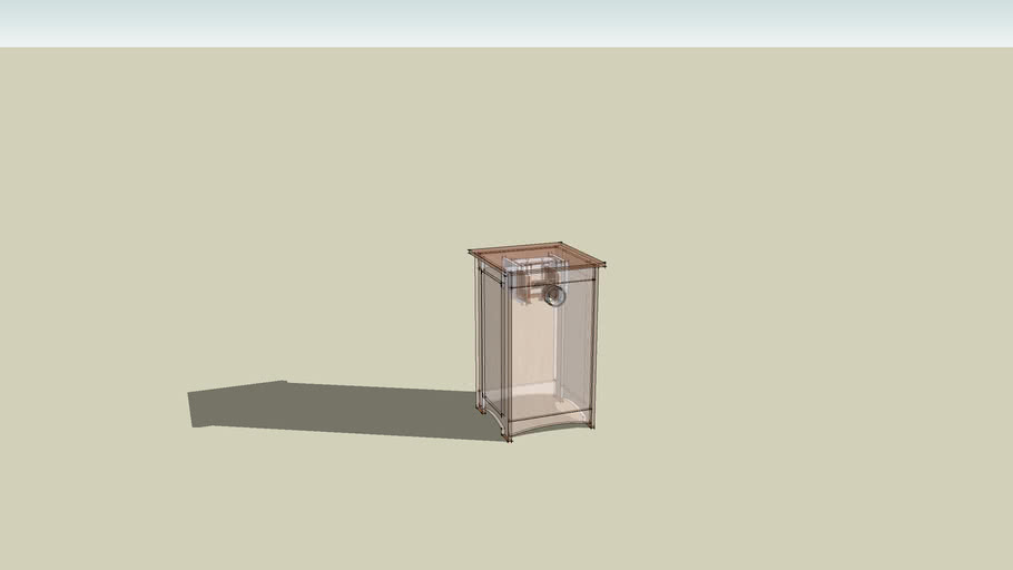 Arts and Crafts DIY projector box and mirror assembly | 3D Warehouse