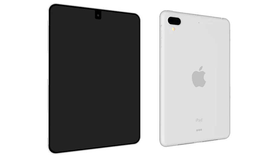 iPad Mini X Concept (Silver) | 3D Warehouse