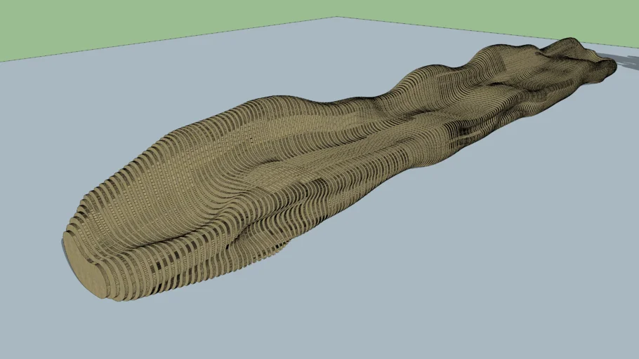 Parametric bench | 3D Warehouse