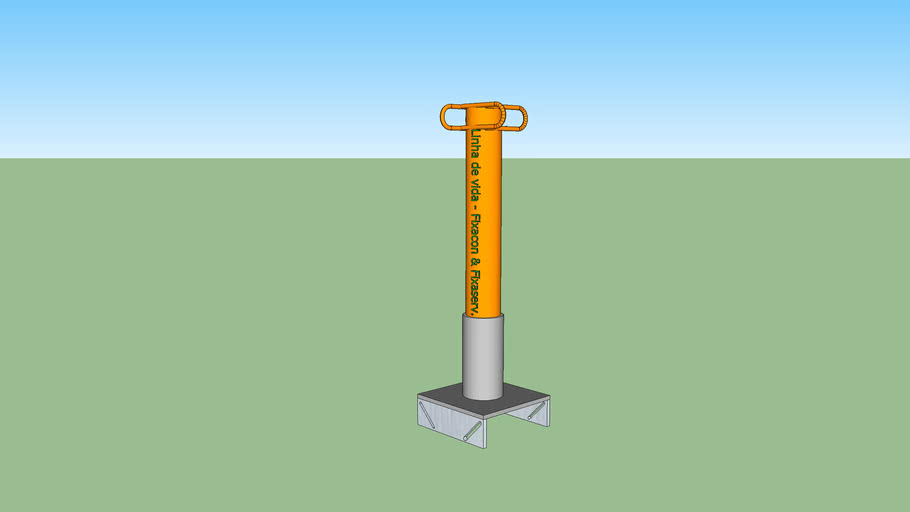 linha de vida | 3D Warehouse