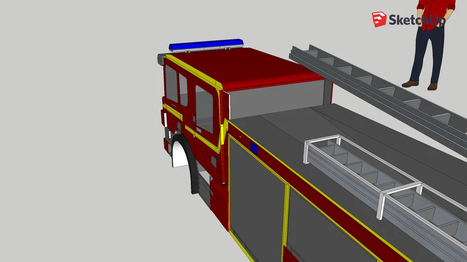 Uk Fire tender | 3D Warehouse