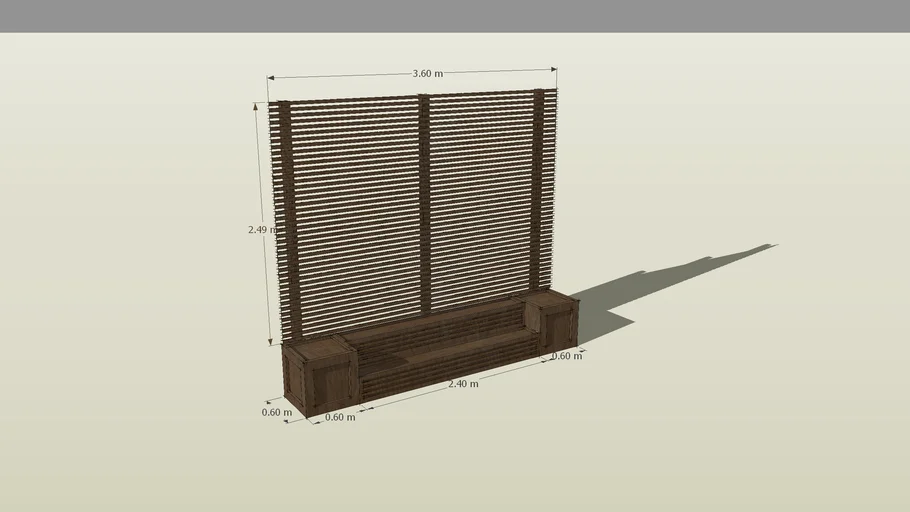 Outdoor screen | 3D Warehouse