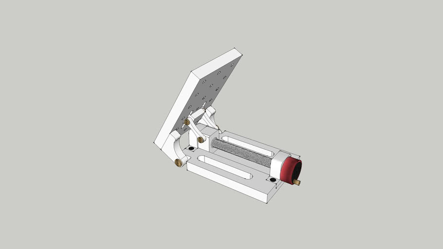 adjustable angle platform | 3D Warehouse