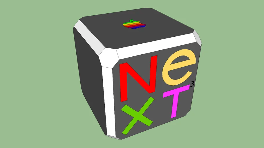 NeXT Cube logo | 3D Warehouse