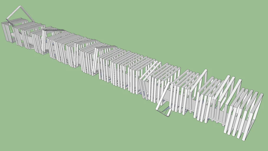 Geometric Prism Bridge | 3D Warehouse