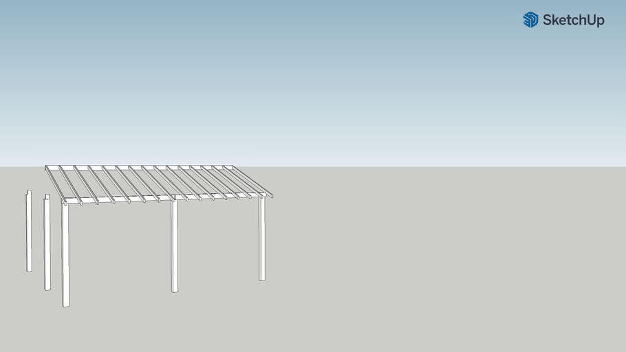 Brookwood Porch Roof | 3D Warehouse