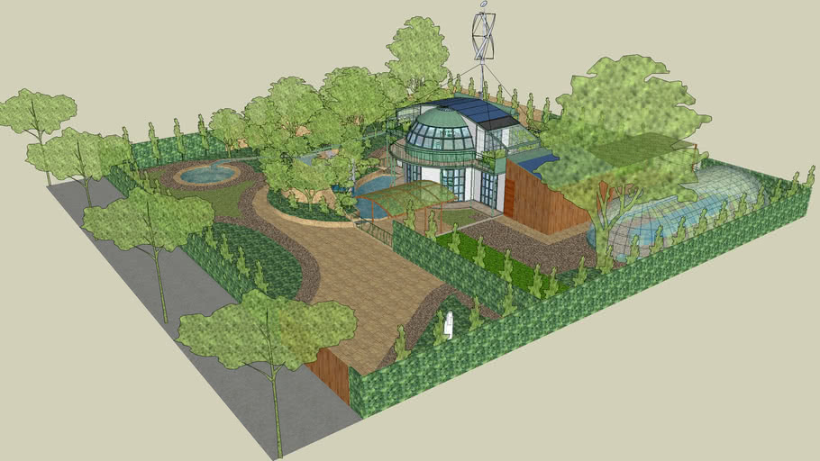 Casa da Praia na colina a beira mar | 3D Warehouse