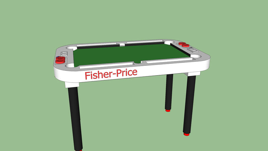 Fisher-Price pool table | 3D Warehouse