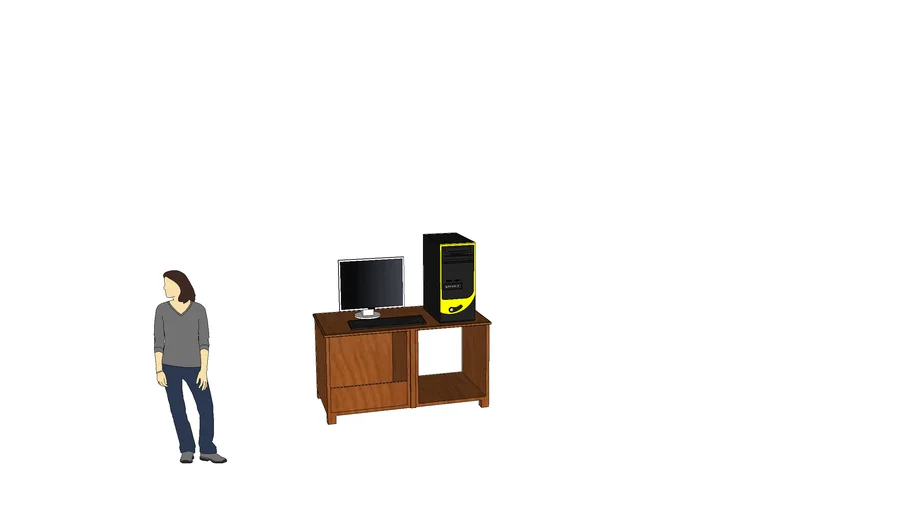 PC Table | 3D Warehouse